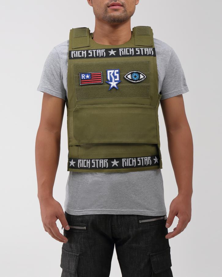 Rich Star Vest (BEIGE) – Spice'd Clothing